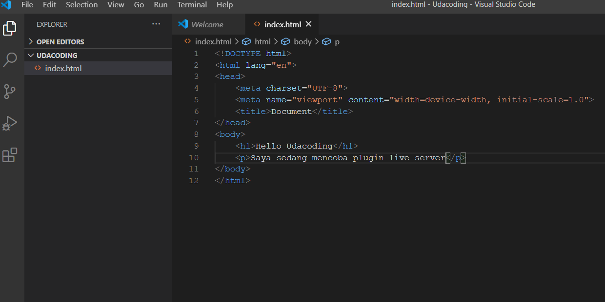 Mengenal Teknologi Live Server di Visual Studio Code – Baraja Coding