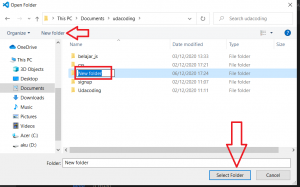 Langkah membuat HTML pertama di Visual Studio Code - Baraja Coding