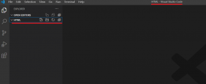 Langkah membuat HTML pertama di Visual Studio Code - Baraja Coding
