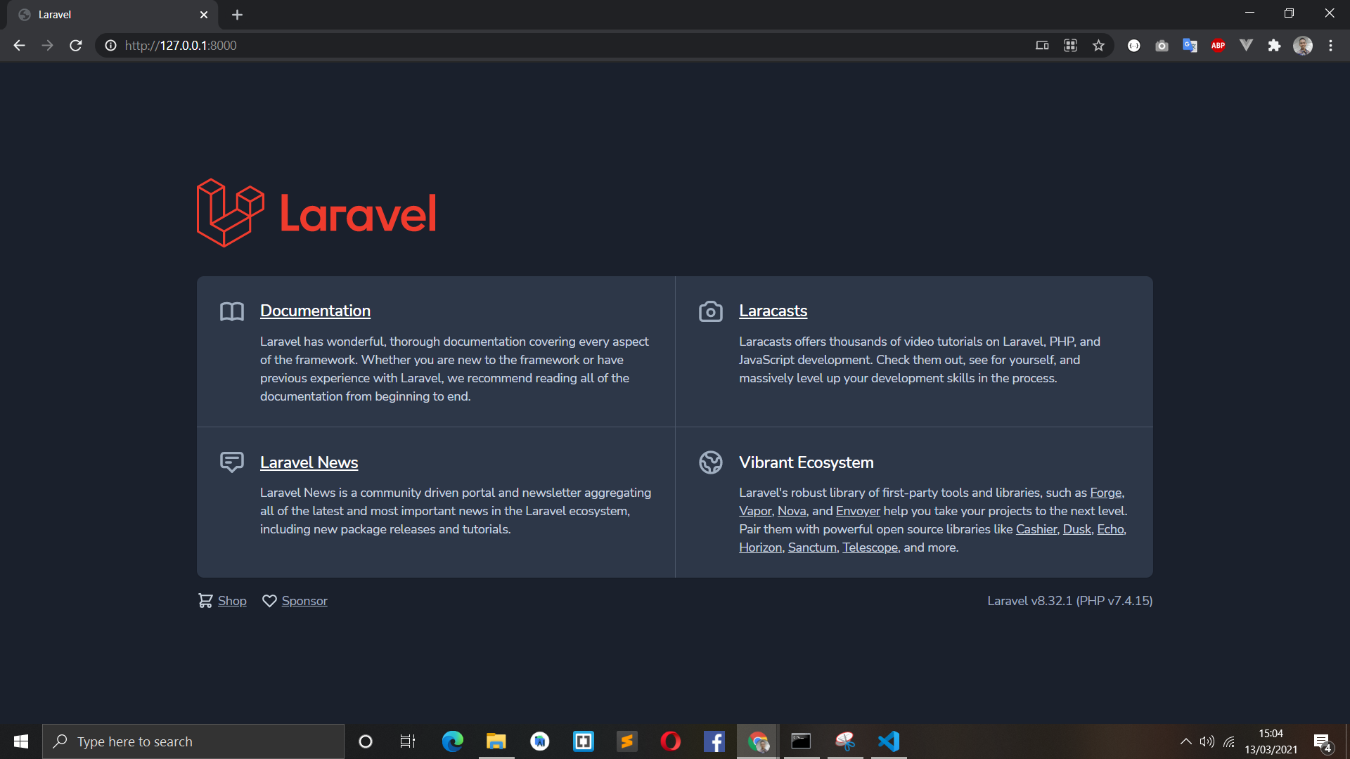 Install Laravel di Laptop Windows – Baraja Coding