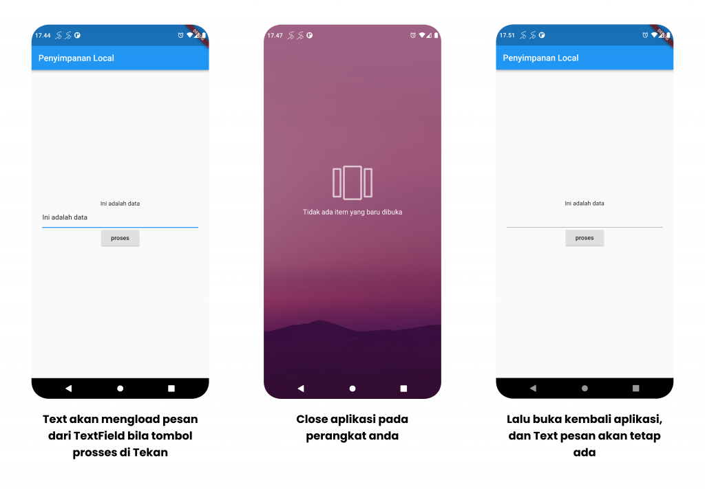 Membuat Local Storage Flutter Baraja Coding