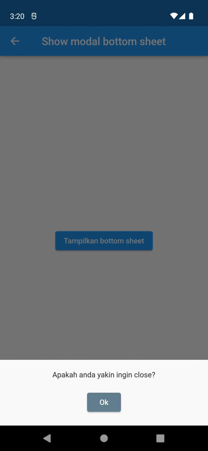 Menerapkan Modal Bottom Sheet untuk Interaksi Pengguna yang Lebih Baik ...