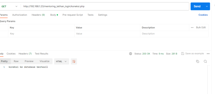Cara Membuat api dengan xampp dan menyambungkan ke database local ...