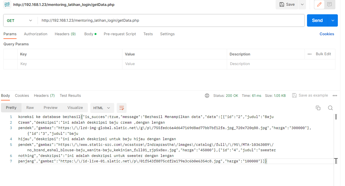 Cara get data dari api local xampp – Baraja Coding