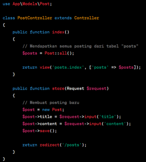 Framework Laravel dan konsep-konsep dasarnya - Baraja Coding